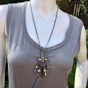 n/a | Jewelry | Goldandsilvertone 24 Fashion Necklace | Poshmark